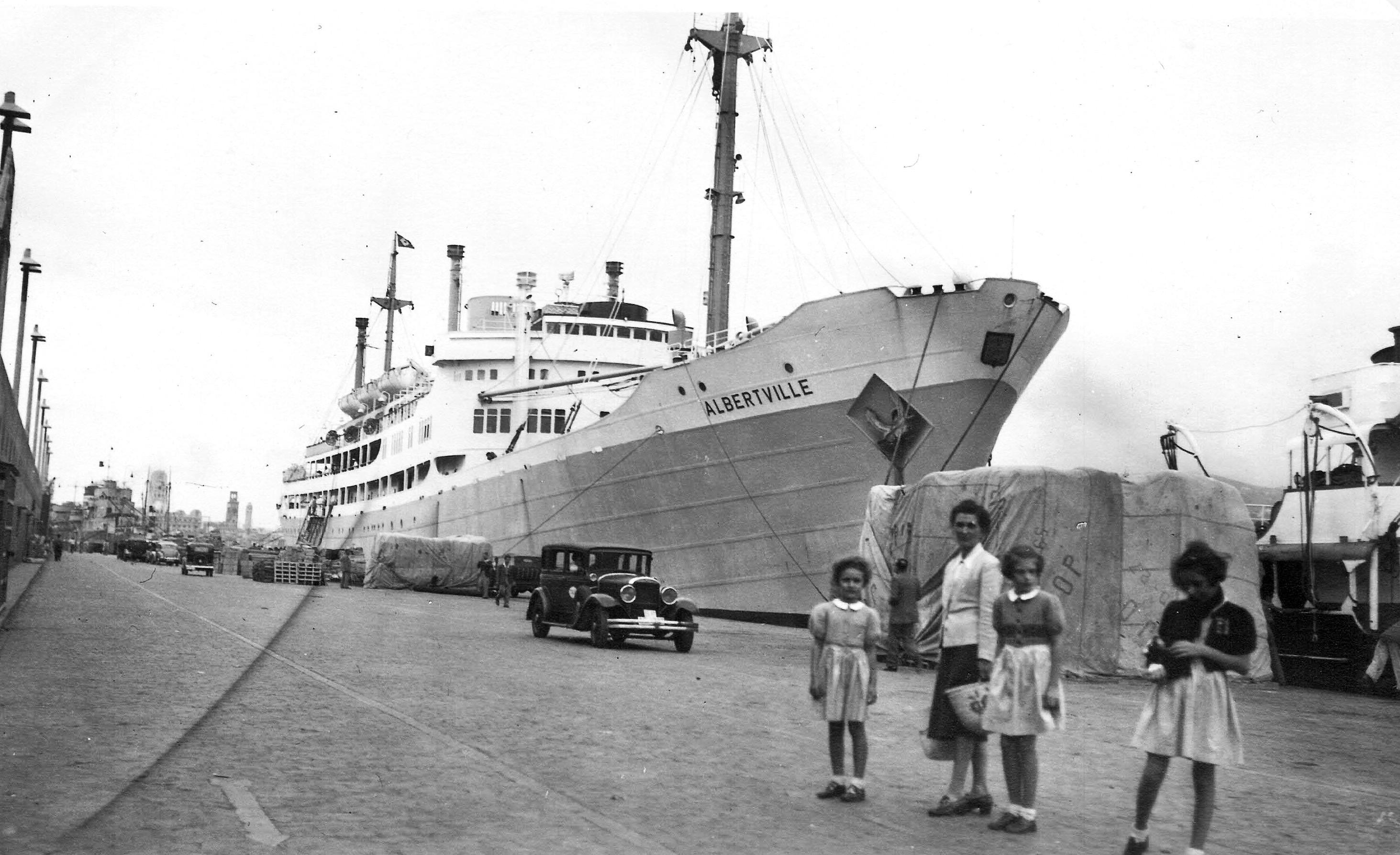 Aboard a Steam Ocean Liner